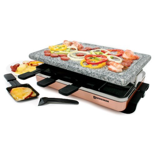 Zermatt Raclette Party Grill-Granite Stone - Gifts and Gadgets, CANADA