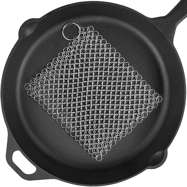 Chain Mail Cast Iron Cleaner - Gifts and Gadgets, CANADA